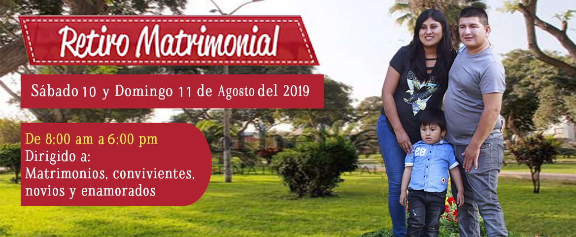 Retiro Matrimonial | Fin de semana para matrimonios y parejas.